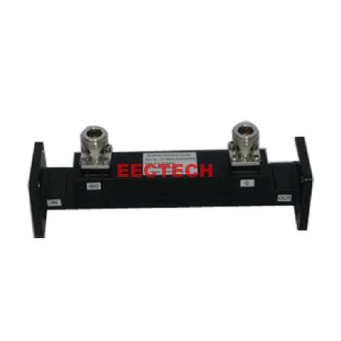 Broadwall Directional Coupler- 2 WG Ports And 2 Coax Ports, Broadwall Directional Coupler series ...