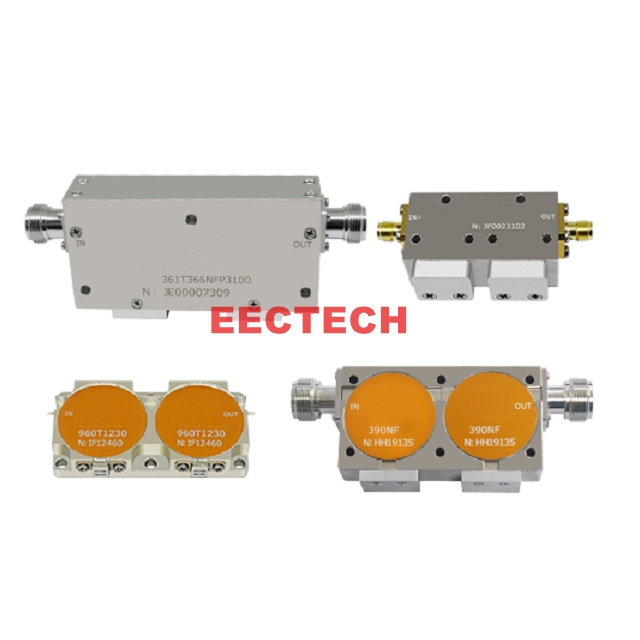 Dual Junction Isolator, Drop in type 10MHz to 20GHz, FM,VHF,UHF,GSM,CDMA,WCDMA,LTE,L.S.C.X band ...